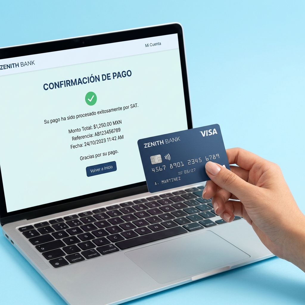 Cómo pagar tus impuestos en línea: Guía del portal del SAT 2026 ...